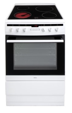 Amica 608CE2TAW 60cm Freestanding Electric Cooker with Ceramic Hob ...