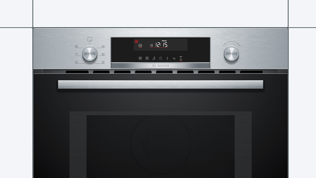 Bosch CMA585GS0B, Built-in microwave oven with hot air | Modern Living