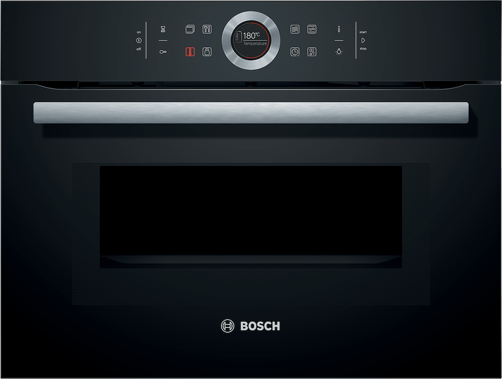 Bosch CMG633BB1B, Built-in compact oven with microwave function ...