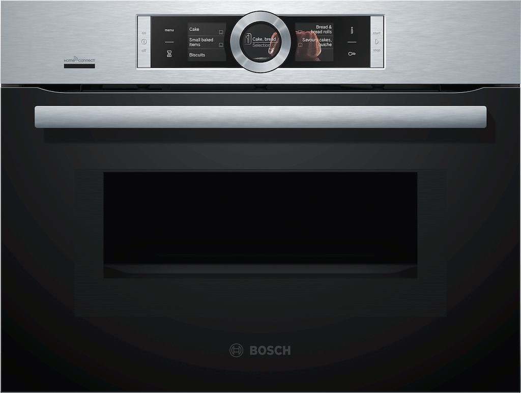Bosch CMG676BS6B, Built-in compact oven with microwave function ...
