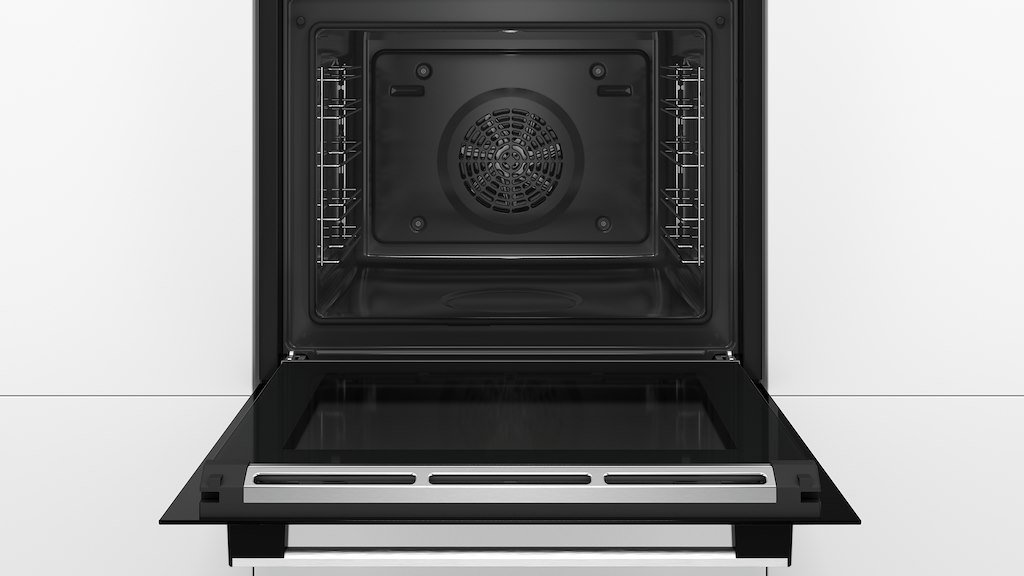 Bosch HRS574BS0B, Built-in oven with added steam function | Modern Living