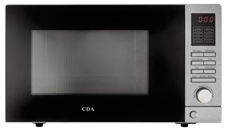 CDA VM101SS Freestanding Microwave | Modern Living