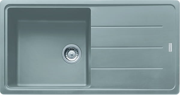 Franke Basis Fragranite 1.0 Bowl Sink - 970 x 500 mm - Stone Grey ...