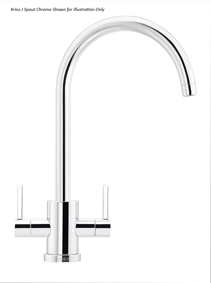 Franke Krios Mono Hole Mixer - KRIOSJBR - Brass | Modern Living