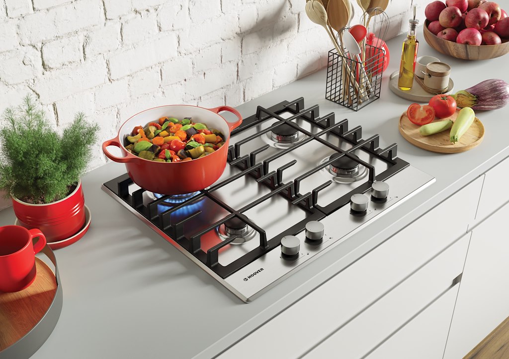 Hoover HHG6BRMX Gas Hob | Modern Living