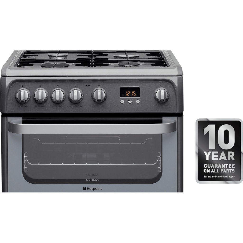 Hotpoint HUG61G Gas Cooker | Modern Living