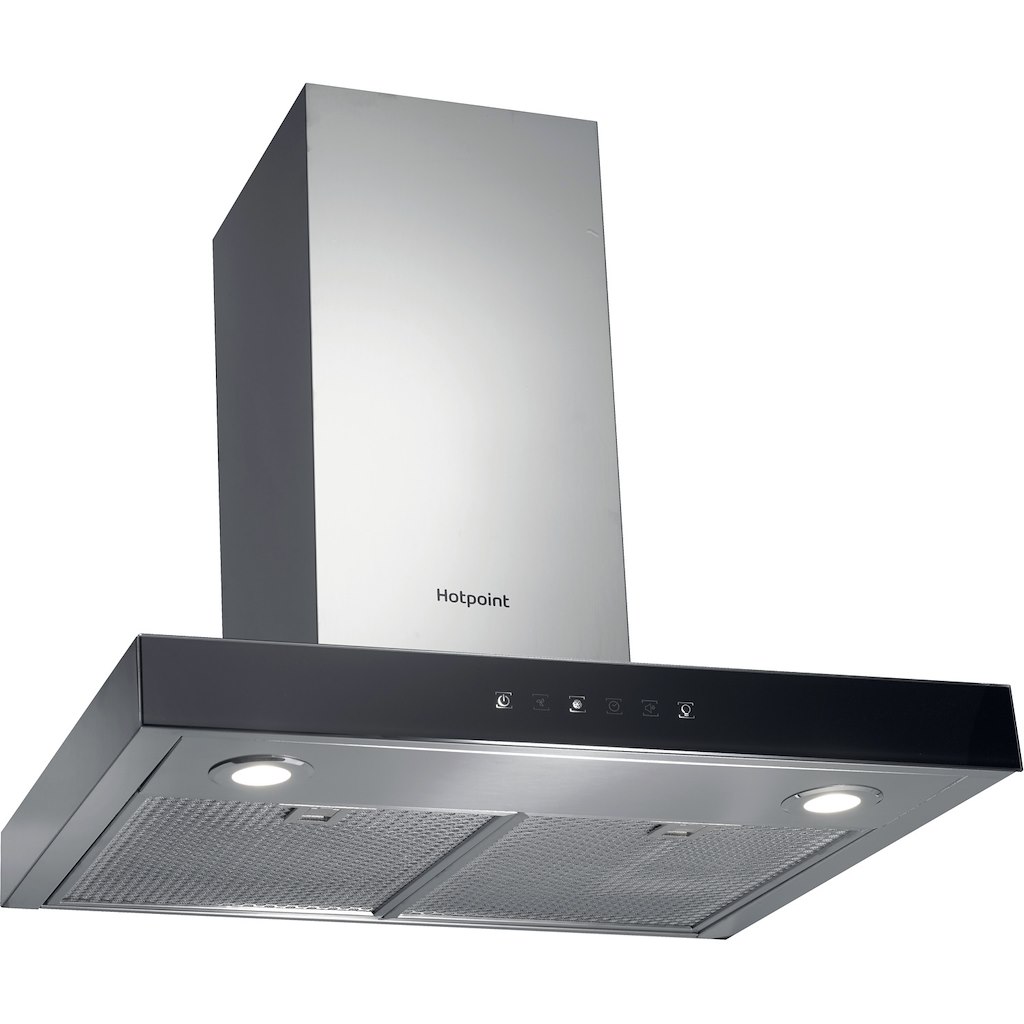 Hotpoint PHBS68FLTIX Chimney Hood - Modern Living