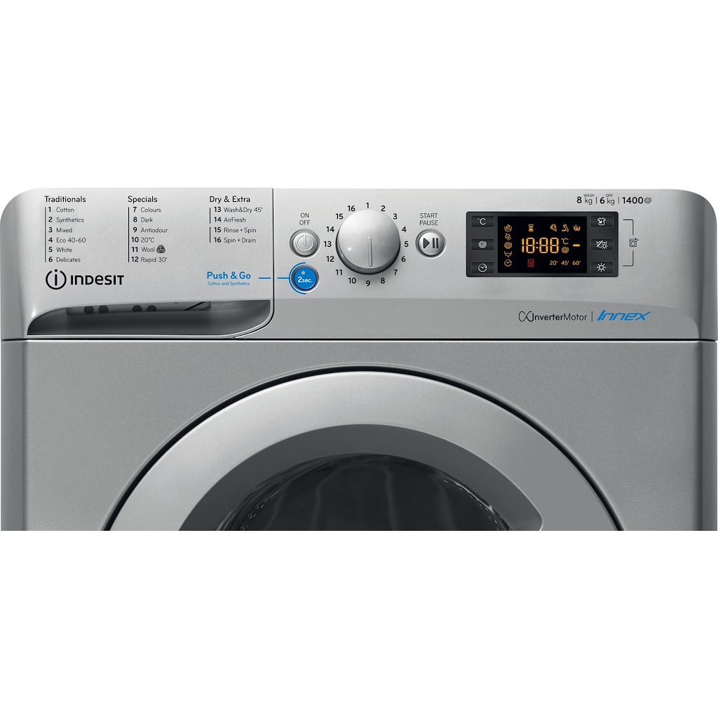 Indesit BDE861483XSUKN Washer Dryer | Modern Living