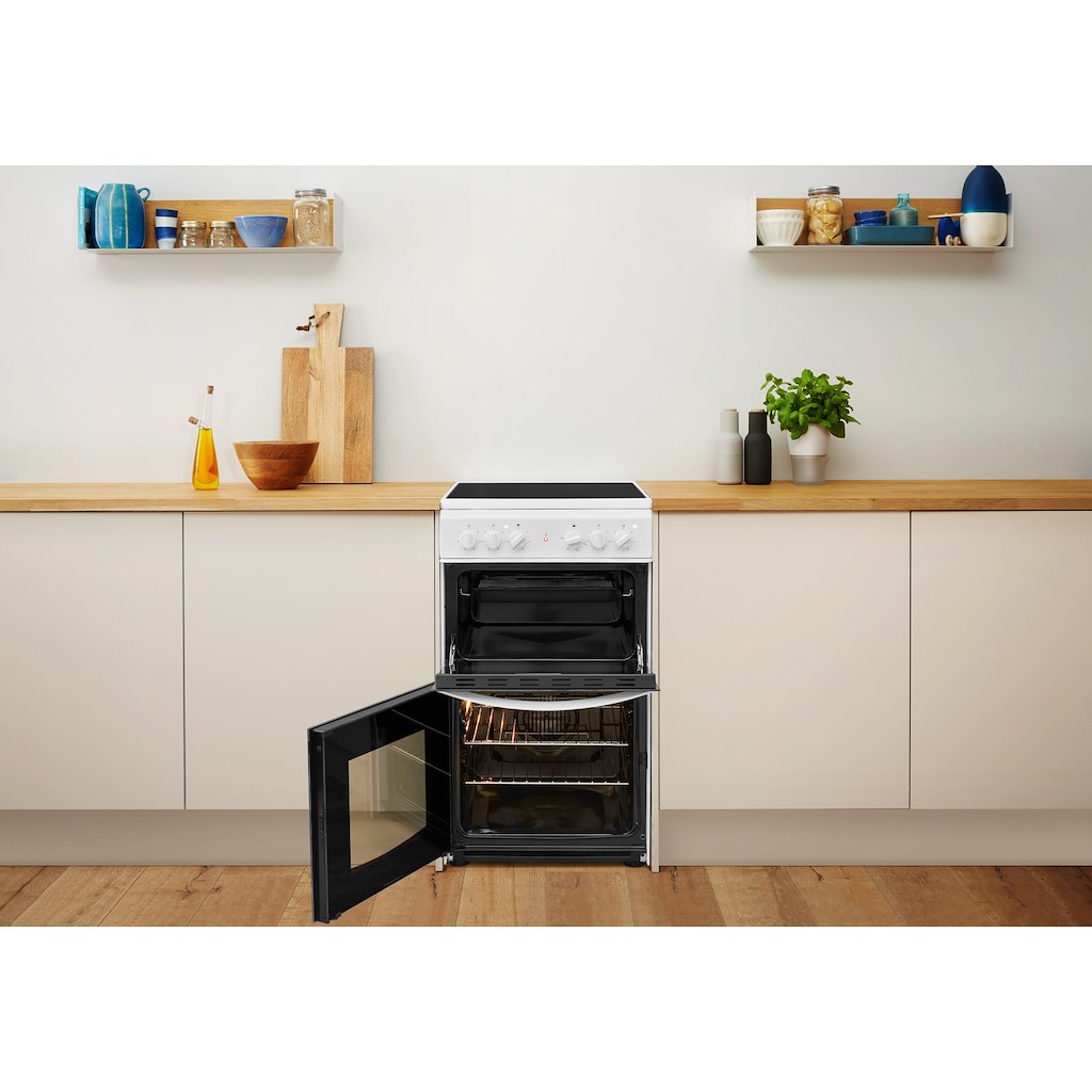 Indesit ID5V92KMW Electric Cooker | Modern Living