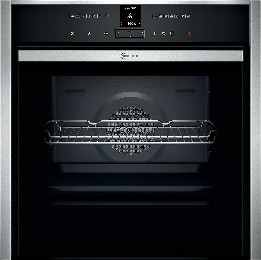 Neff B57VR22N0B, Built-in oven with added steam function | Modern Living
