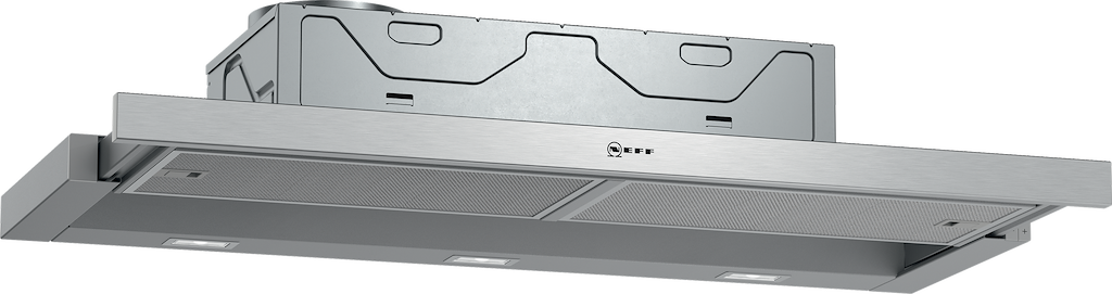 Neff D49ED22N1B Telescopic Cooker Hood - Silver | Modern Living