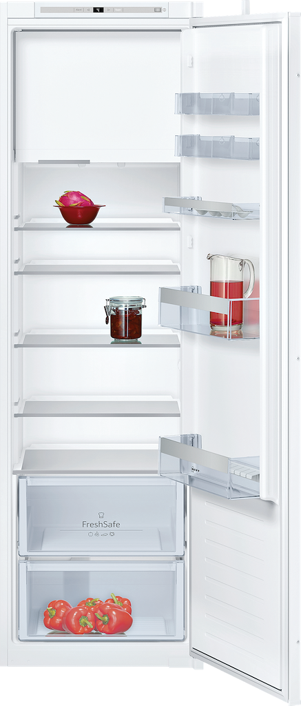 Neff KI2822SF0G, built-in fridge with freezer section | Modern Living