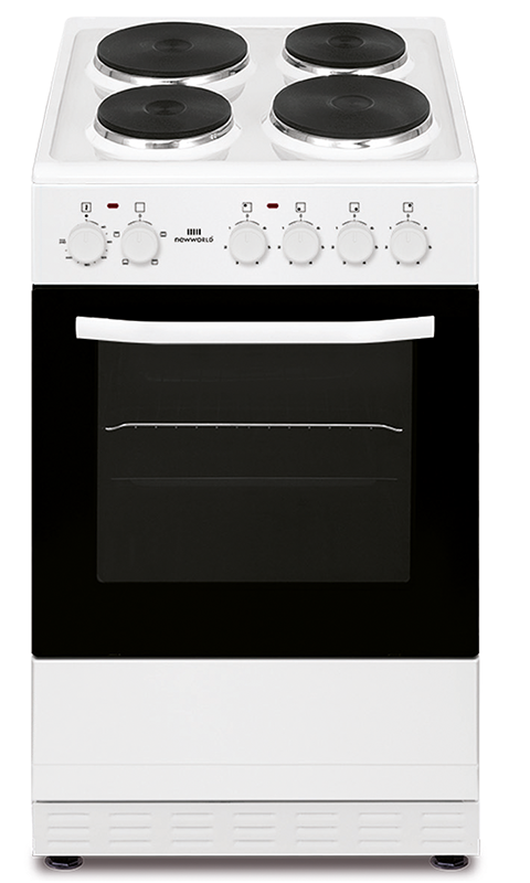 NewWorld 50cm Electric Cooker - White - NWSIM50EW | Modern Living