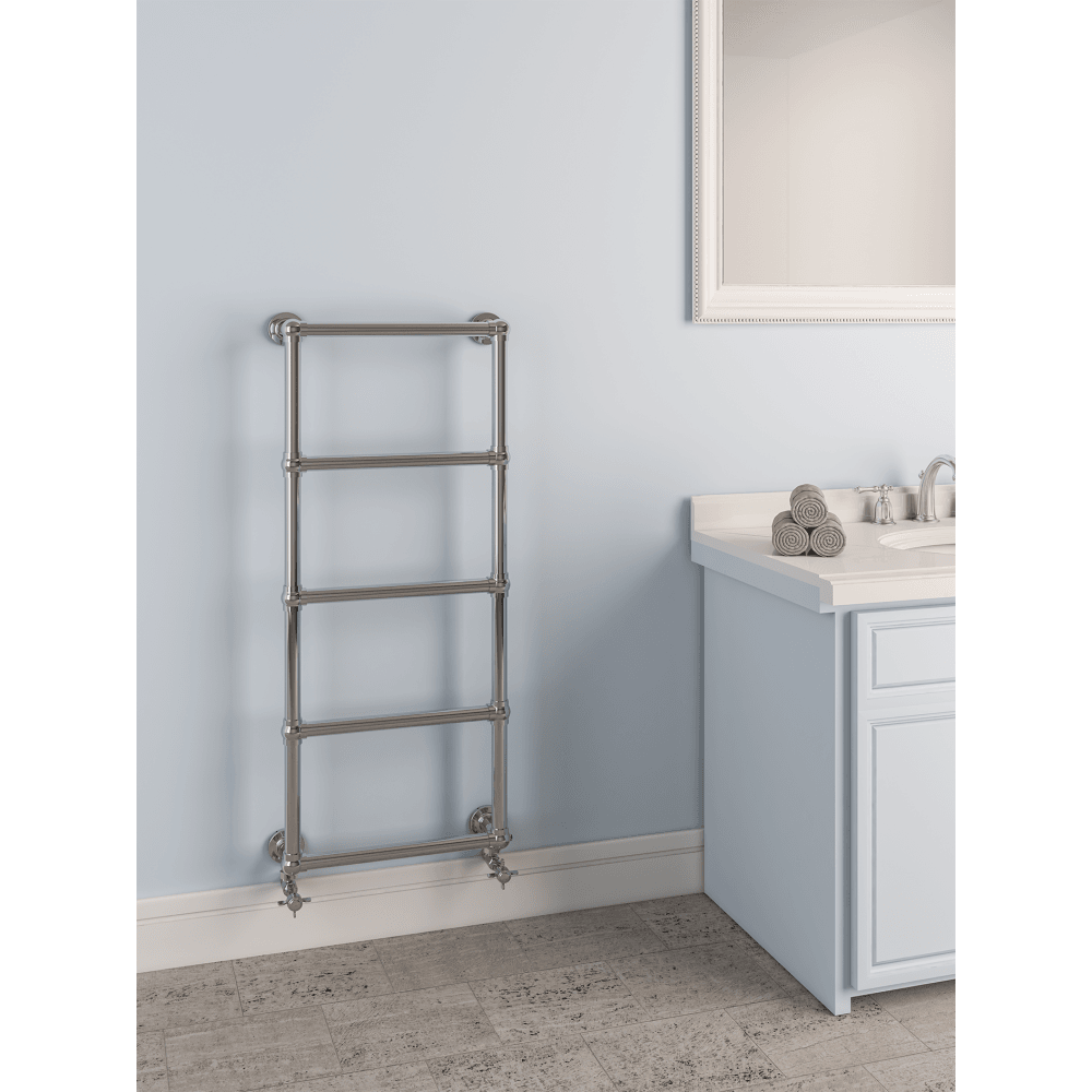 Eastbrook Stour 1195 x 600 Traditional Radiator in Chrome | Modern Living