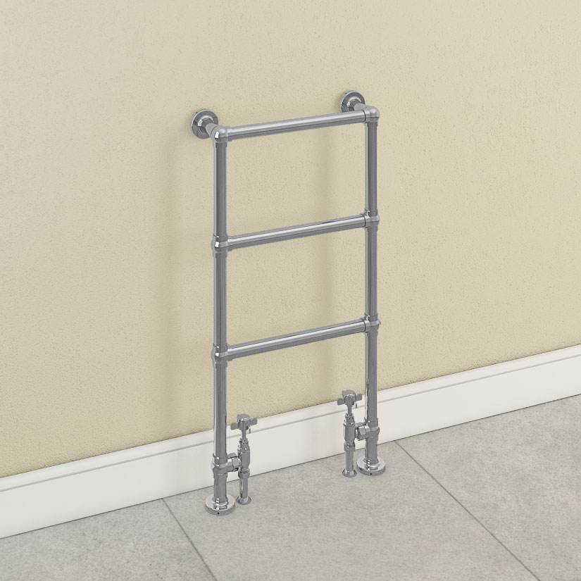 Eastbrook Windrush 1195 x 500 Traditional Radiator in Chrome | Modern ...