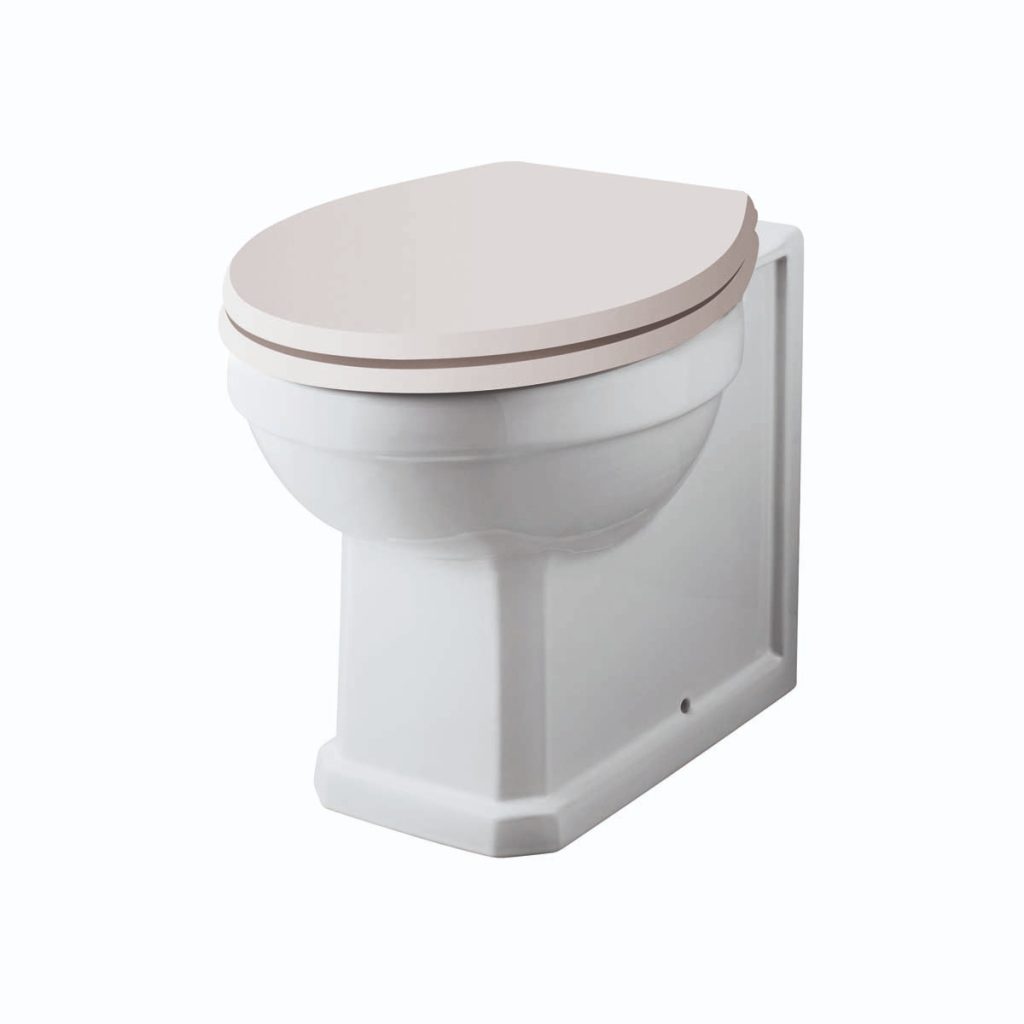Florence Traditional Back to Wall Toilet With Seat - | Modern Living