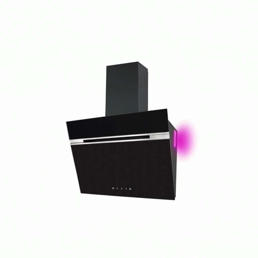 ViandPro - Forte Angled Glass Cooker Hood 90cm | Modern Living