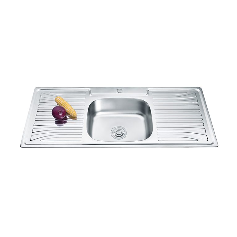 ViandPro Double Drainer Single Bowl Sink – 1200 x 500 mm