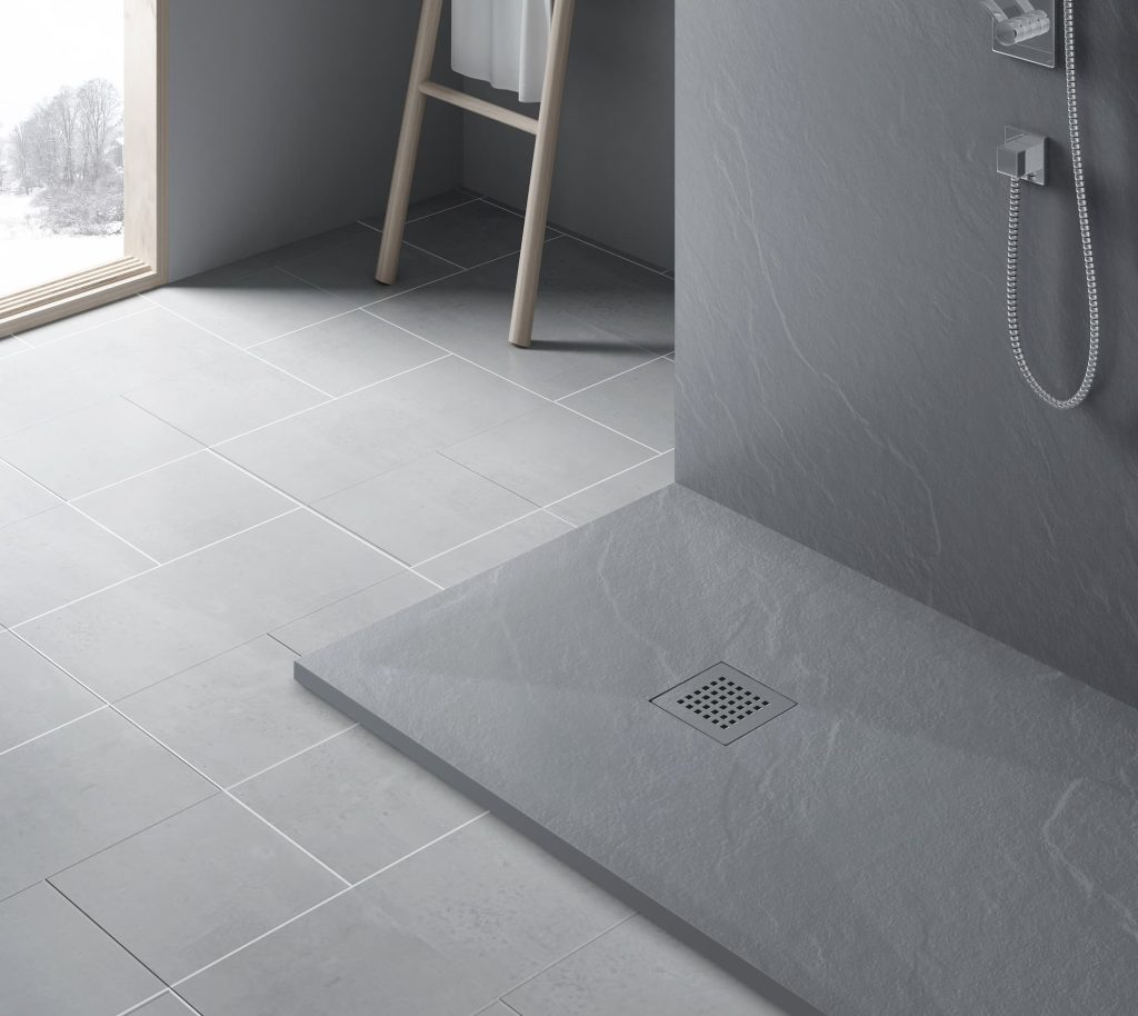 25mm Ultra Slim White Rectangular Shower Tray | Modern Living