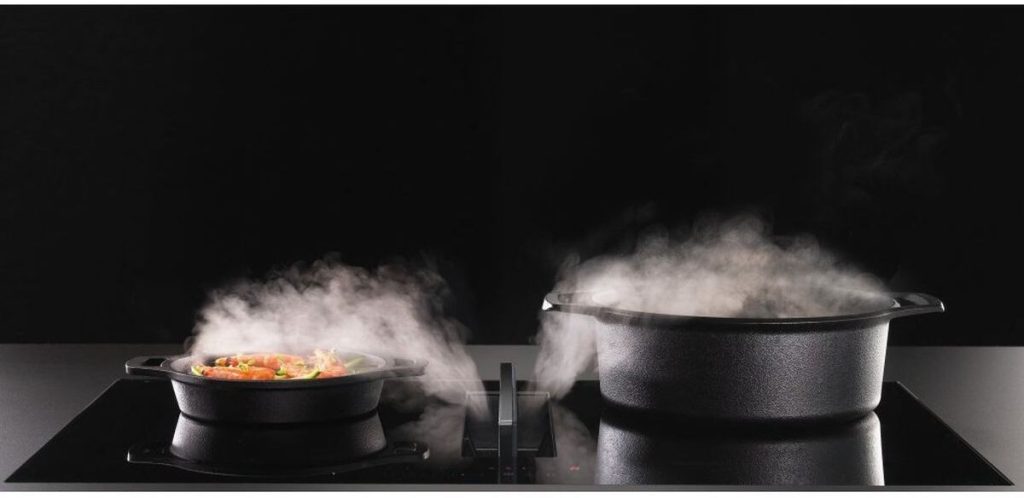 Miro Spectre 60cm Venting Induction Hob - Black Glass | Modern Living